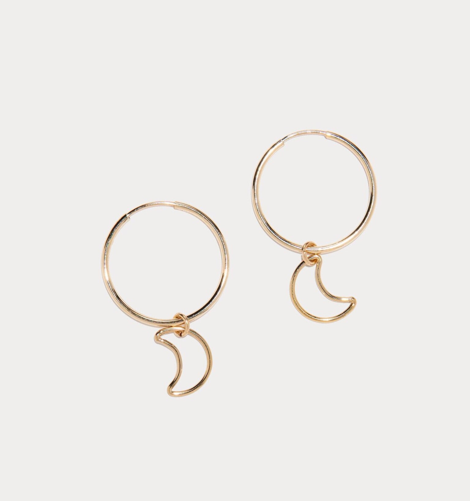 Half Moon Hoops - Reca – Velvet Heartbeat